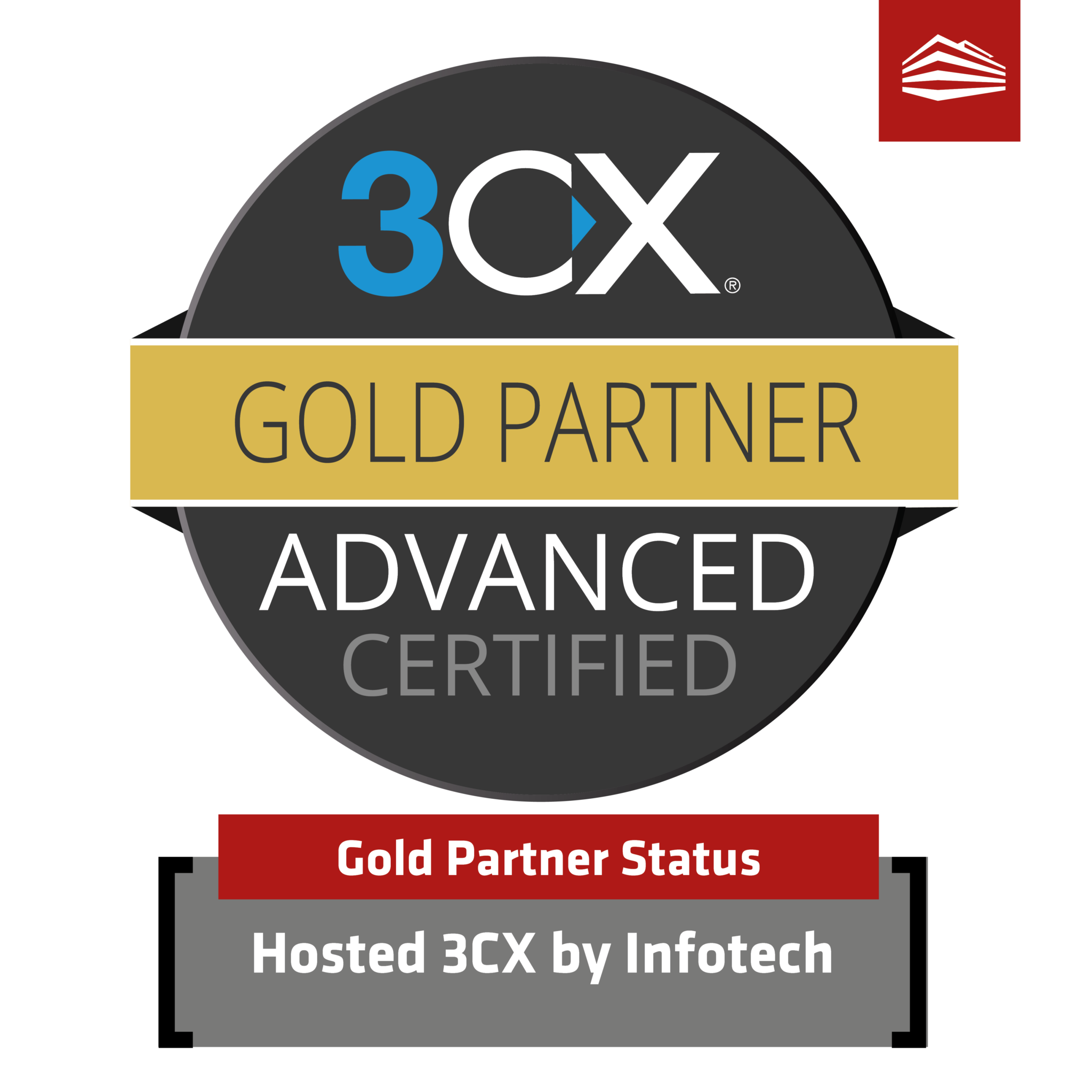 Hosted 3CX by Infotech - jetzt mit Gold Partner Status - Infotech