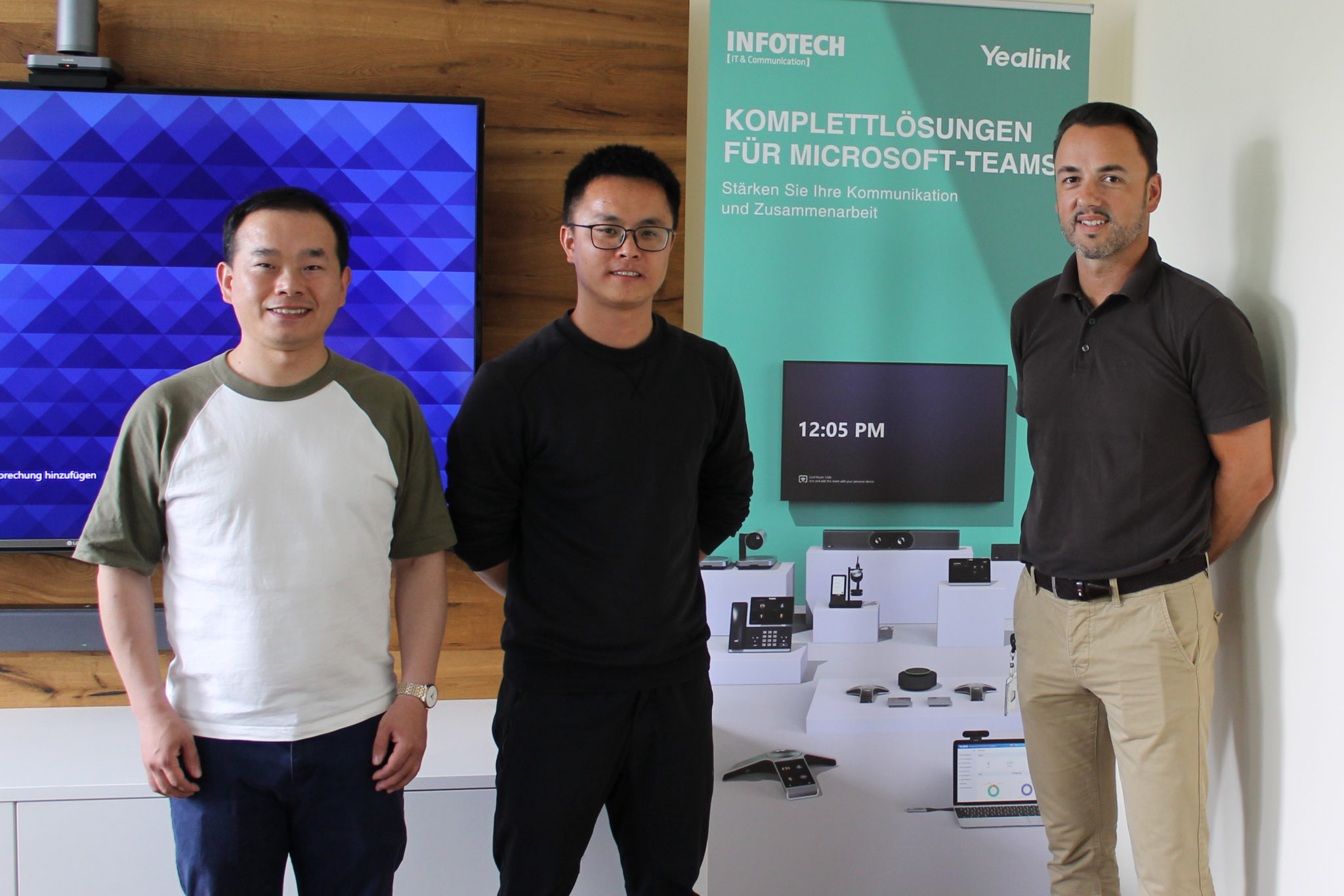 Microsoft Teams Rooms Demo-Raum - Infotech