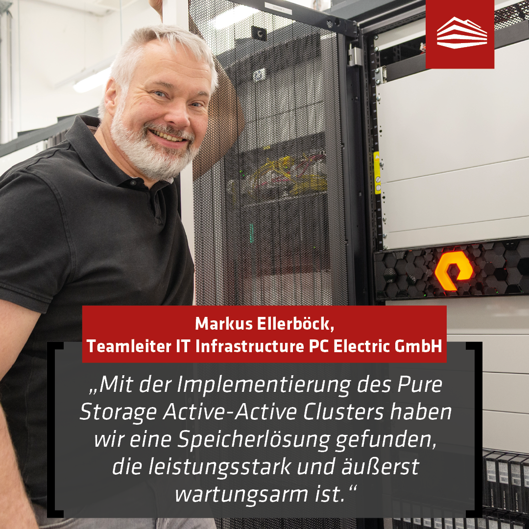 Pure-Implementierung bei PC Electric - Infotech