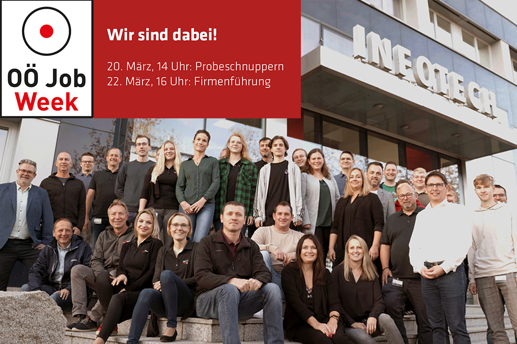 OÖ Job Week: WIR SIND DABEI! - Infotech