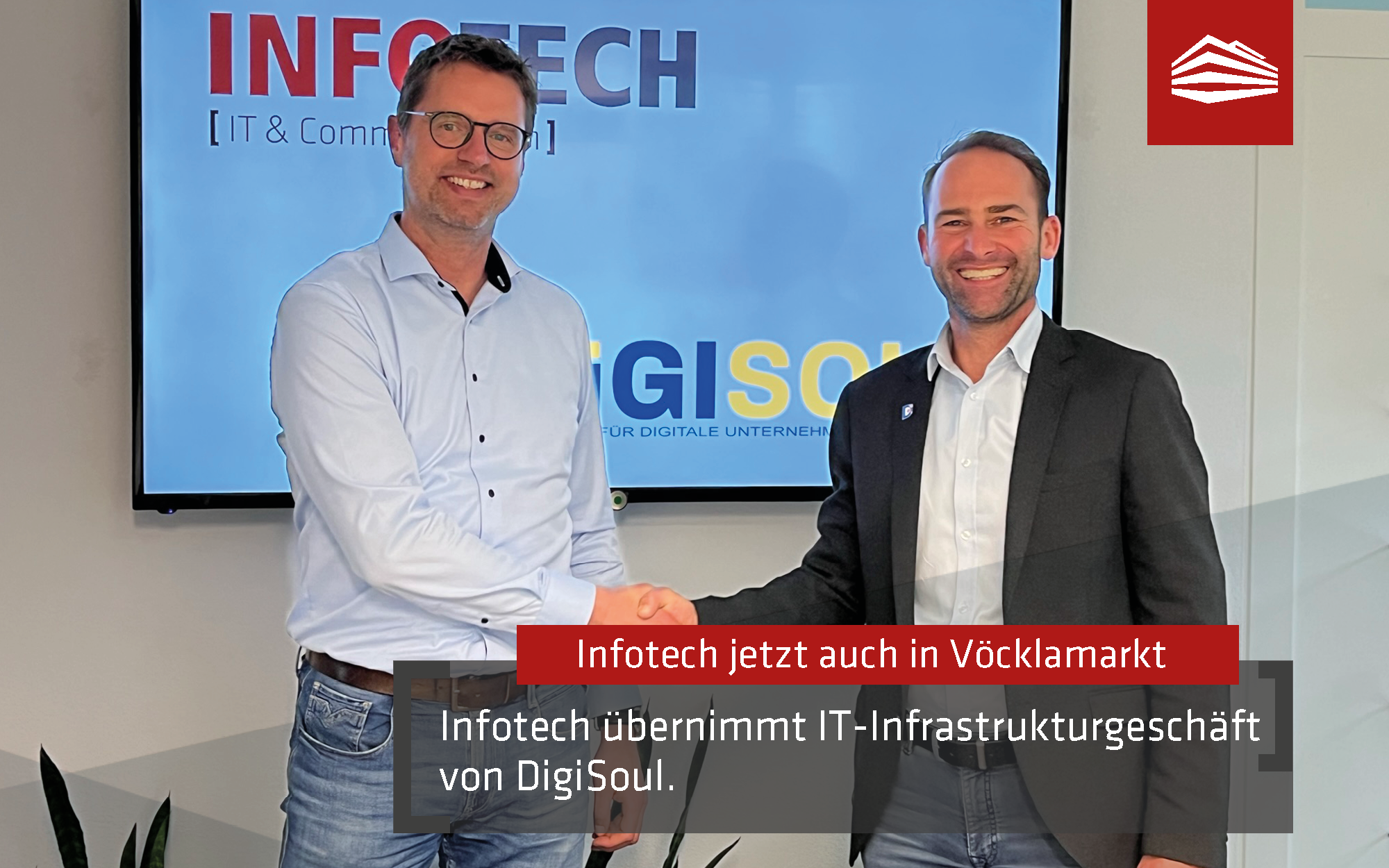 Infotech übernimmt IT-Infrastrukturgeschäft von DigiSoul - Infotech